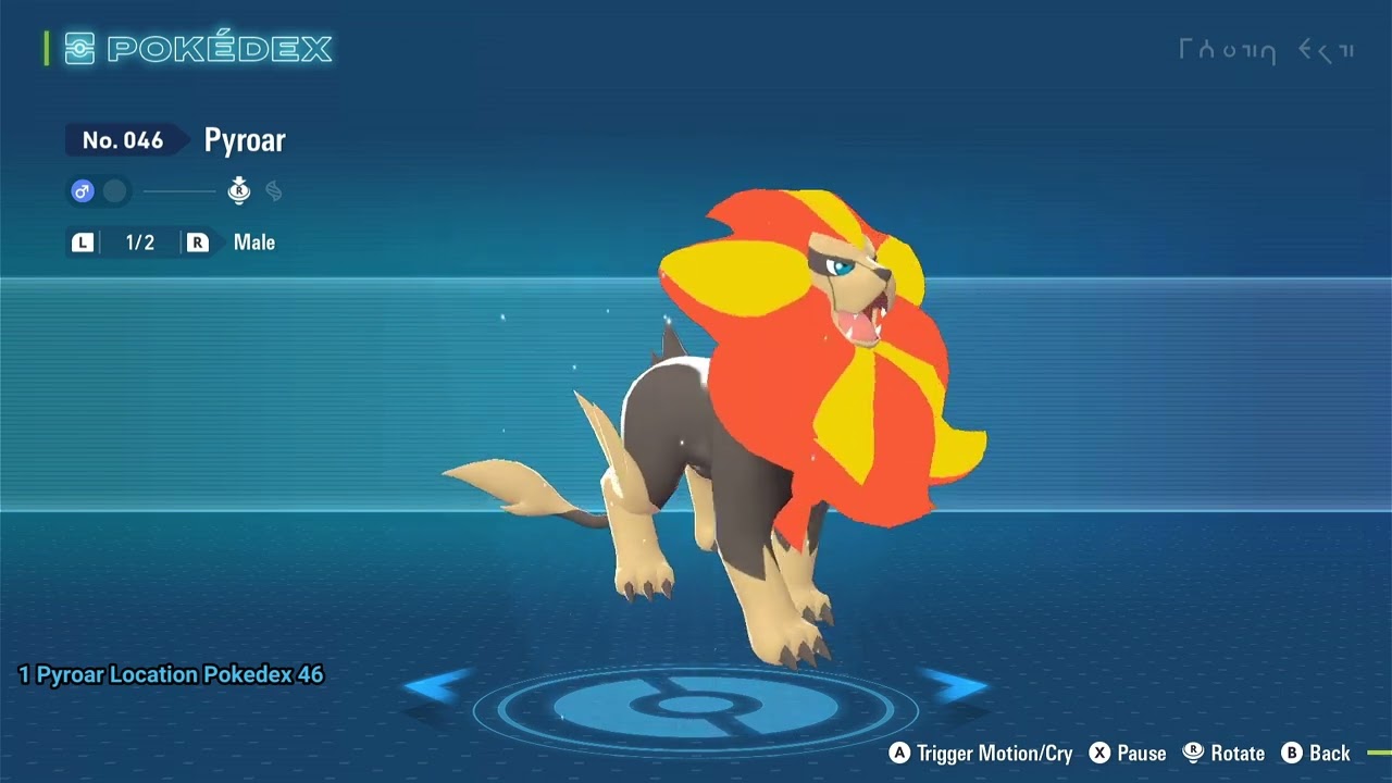 How to get Mega Pyroar Pokemon Legends Z-A