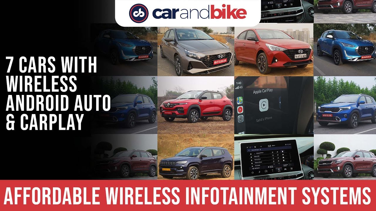 7 Cars With Wireless Apple CarPlay And Android Auto In India