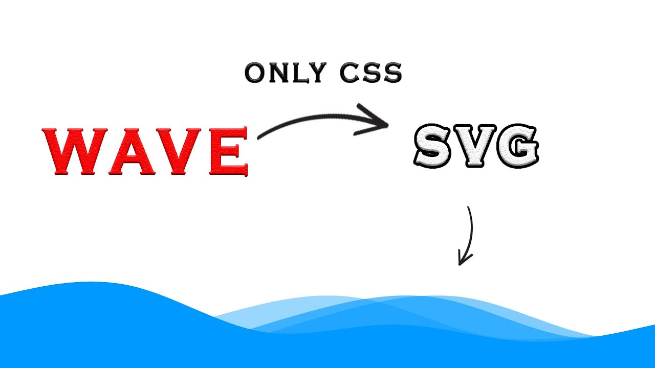 Wave CSS SVG - only CSS - CSS developer - frontend developer - web designer