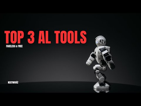 Top 3 AI Tools for YouTubers (Faceless & Free)