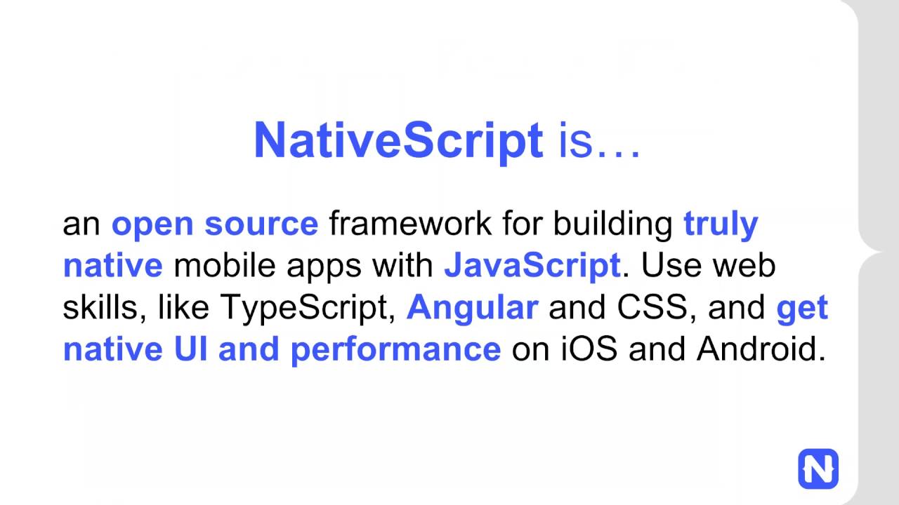 You Know Angular 2  You Know Native Mobile App Development