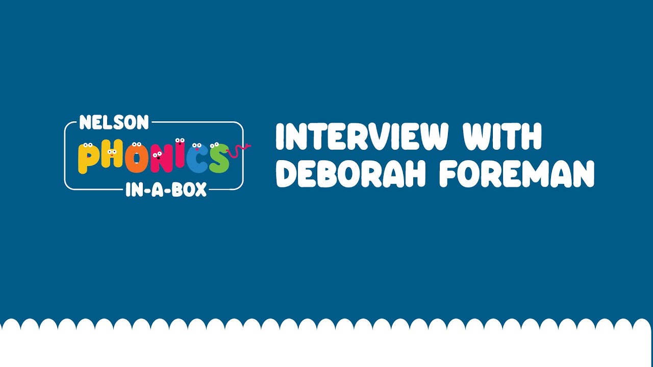 Nelson Phonics-in-a-box Author Interview