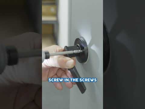 Add a new door handle to revamp your space