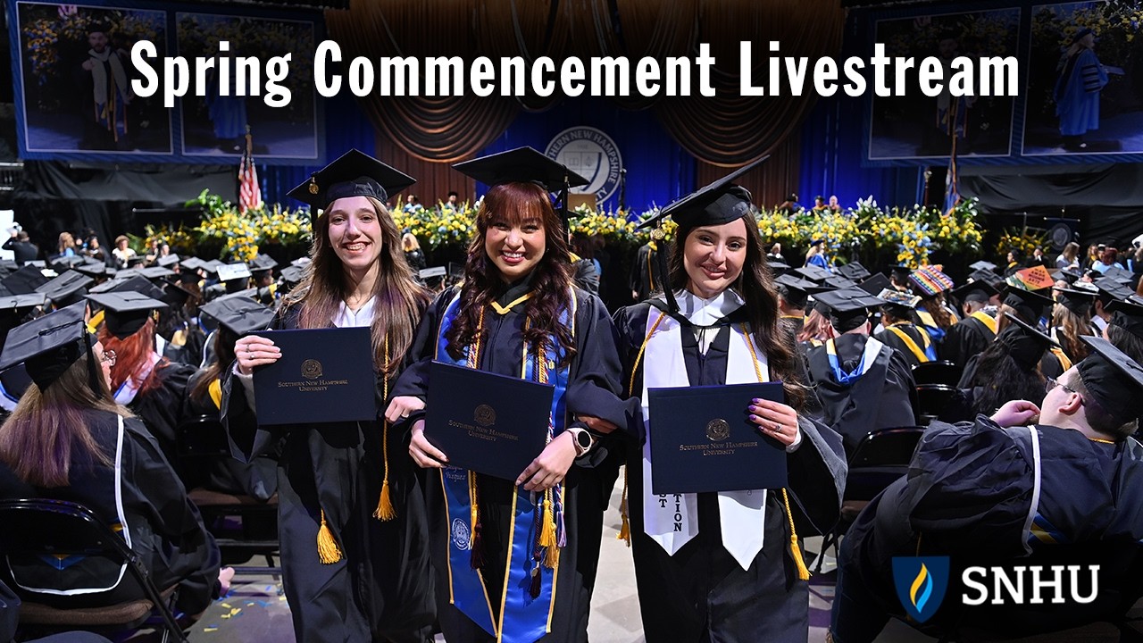 Online Undergraduate Business Programs Commencement Ceremony, Fri 5/1, at 2:55 pm