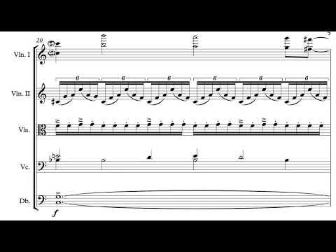 "Contained" for String Orchestra