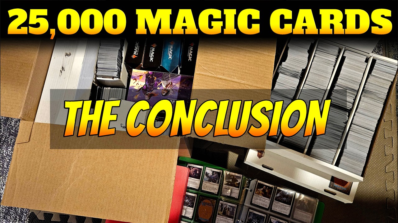 ~25,000 Magic Cards Random Buy Part 2, The Conclusion!