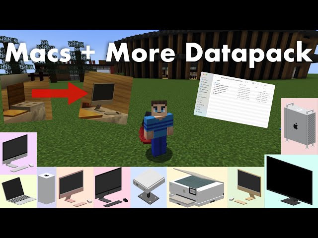 Apple Macs and More Devices (with Resource Pack) Minecraft Data Pack
