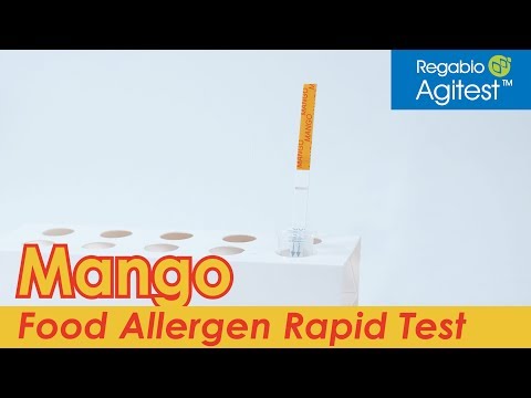 Mango food allergen rapid test