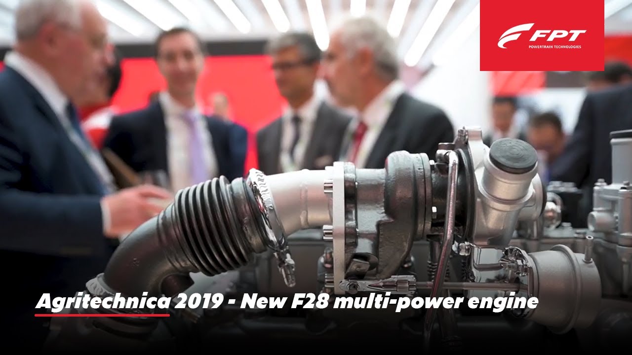 Agritechnica 2019 - New F28 multi-power engine