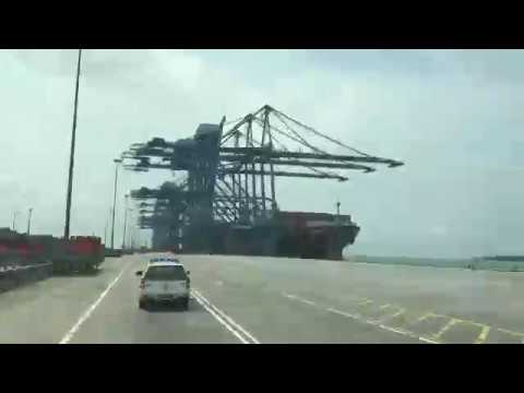 West Port, Port Klang (time lapse)