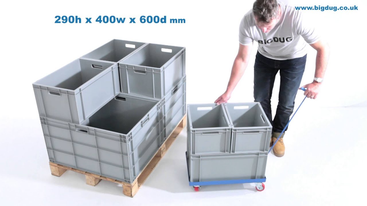 BiGDUG Euro Stacking Boxes