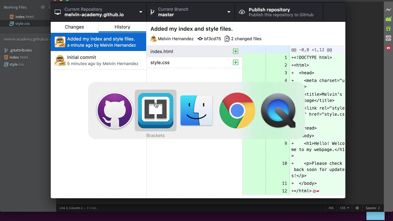 Creating a brand new GitHub repository – GitHub Desktop Tutorial 1