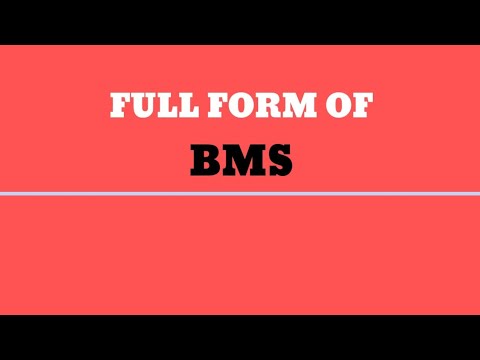 Full Form of BMS || Fullform ||