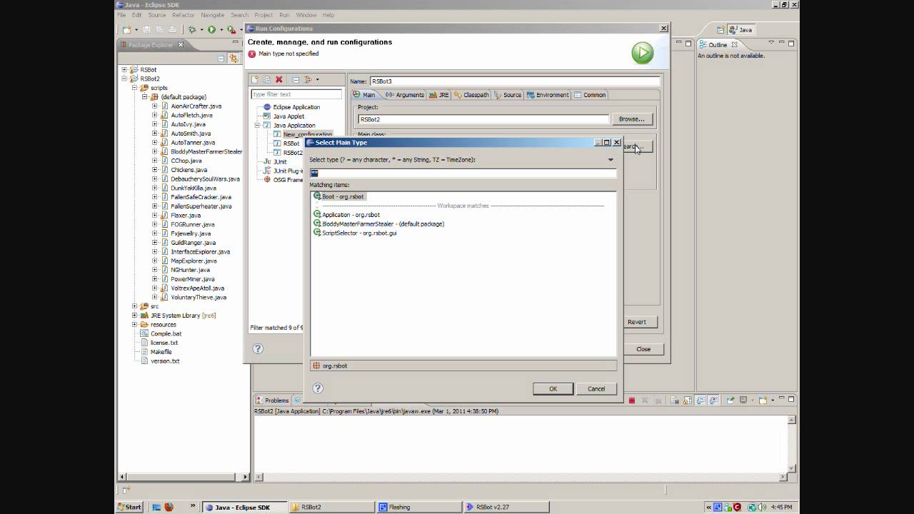Real Time Compiling With RSBot - Eclipse Setup