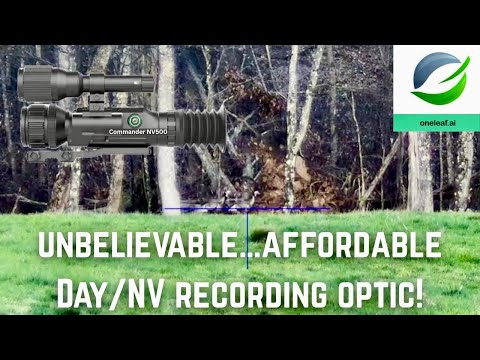 Commander NV500 Eagle 4K Digital Day/Night Vision Rifle Scope