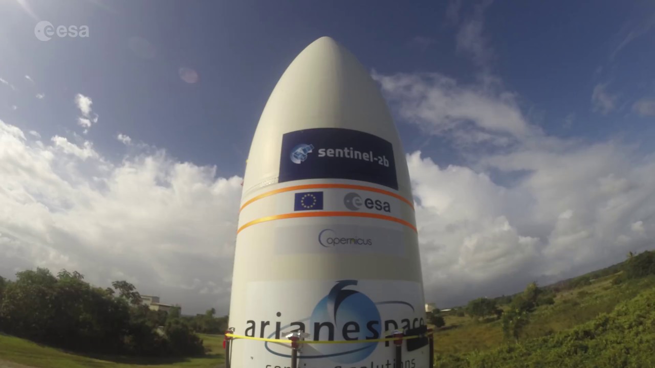 Sentinel-2B prepared for liftoff