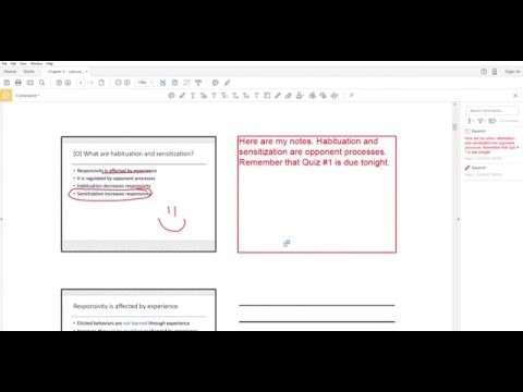 PDF Notes Tutorial