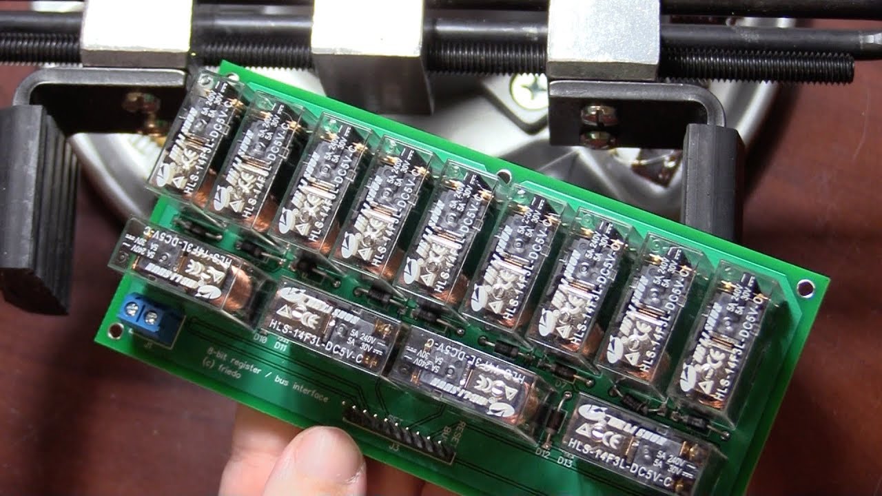 Relay Computer ep. 6 - Making Memory Registers