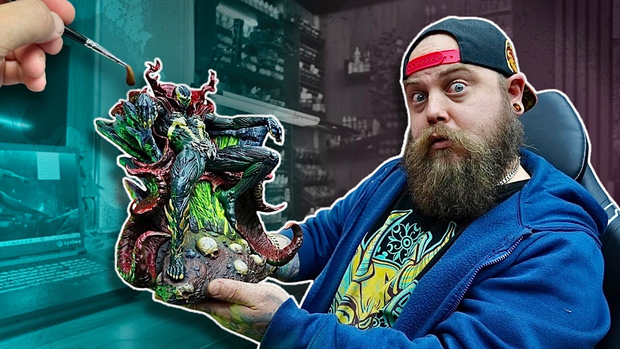 3D Printed Spawn Statue - How To Paint Collectible Prints