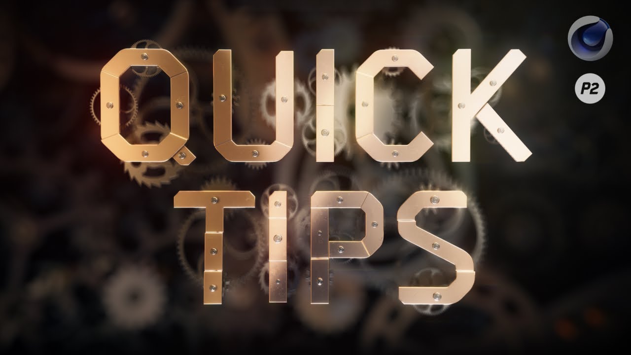 Cinema 4D Quick Tips Part 2