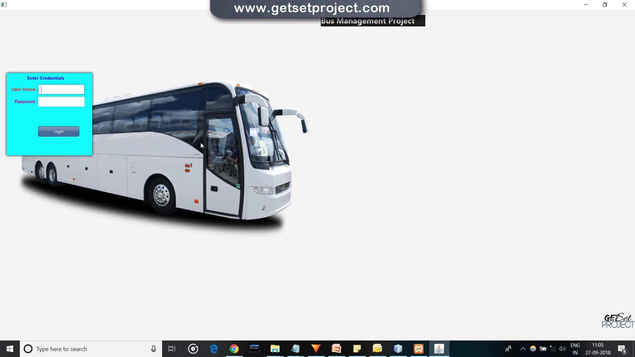 Bus Reservation System Java Mini DBMS Project @getsetproject.com