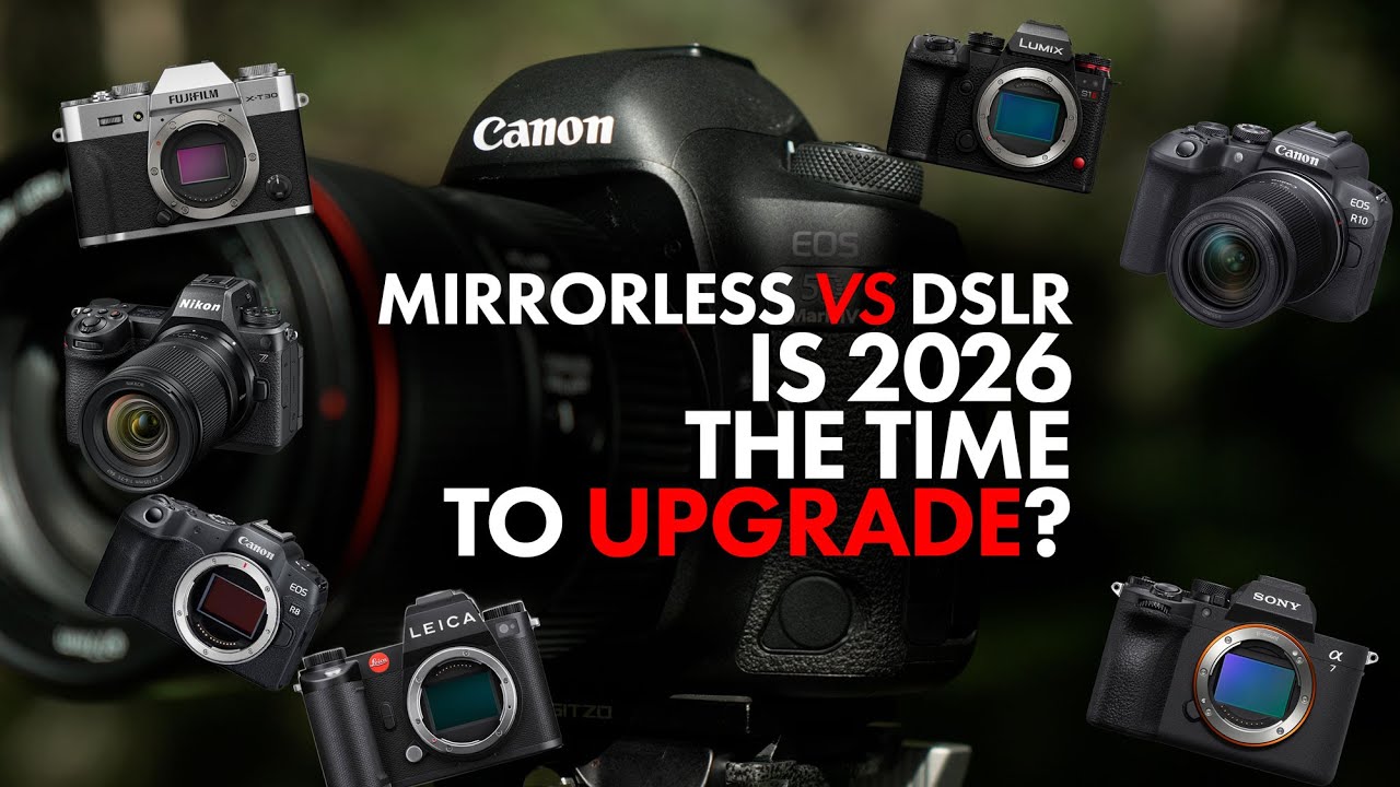 Mirrorless vs DSLR Comparison Guide: Is It Time to Upgrade Your Camera?