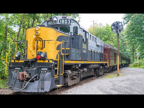 [4K] Rare MLW Locomotive In Action! | West Chester Railroad