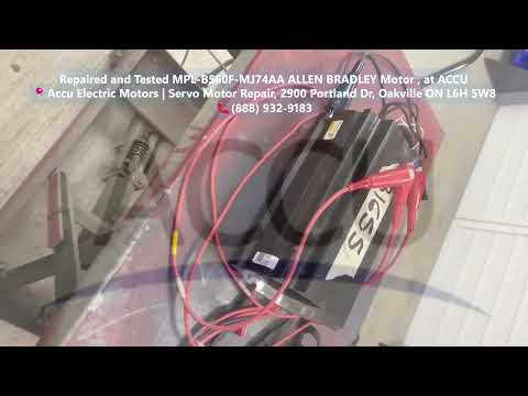 Repaired and Tested MPL-B560F-MJ74AA Allen Bradley Servo Motor, at ACCU