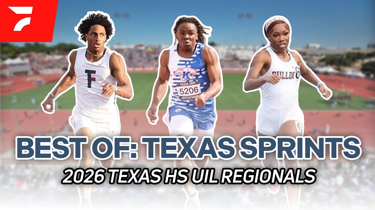 MUST WATCH Texas High School Sprint Races from UIL Regionals 2026
