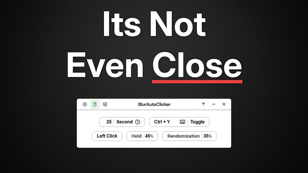 I Accidentally made the best Auto Clicker there is.