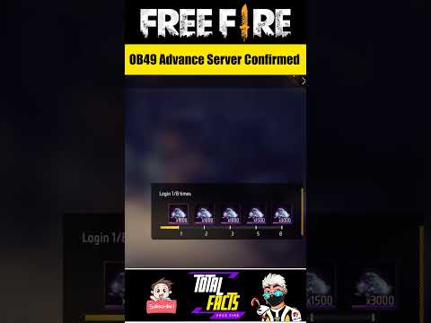 New Update OB 49 Advance Server Registration Confirm Date 🥳 OB49 New Advance Server APK Donwload