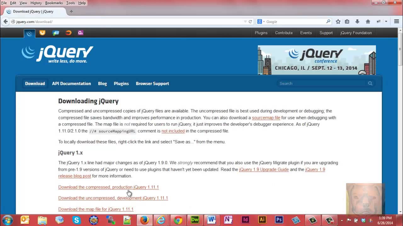 Install jQuery on Your Web Site