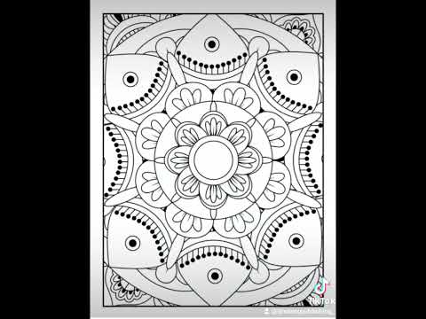 Mandala coloring book!