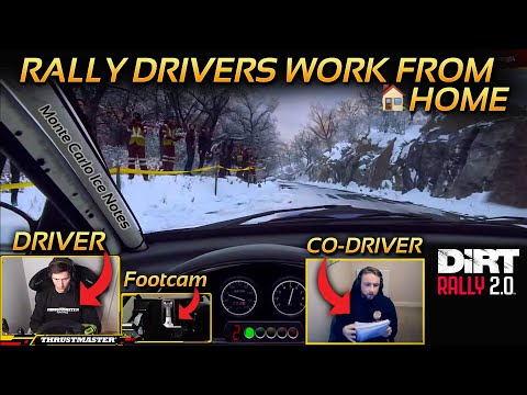 Real Co-Driver ICE Pacenotes - DiRT Rally 2.0 - Monte Carlo