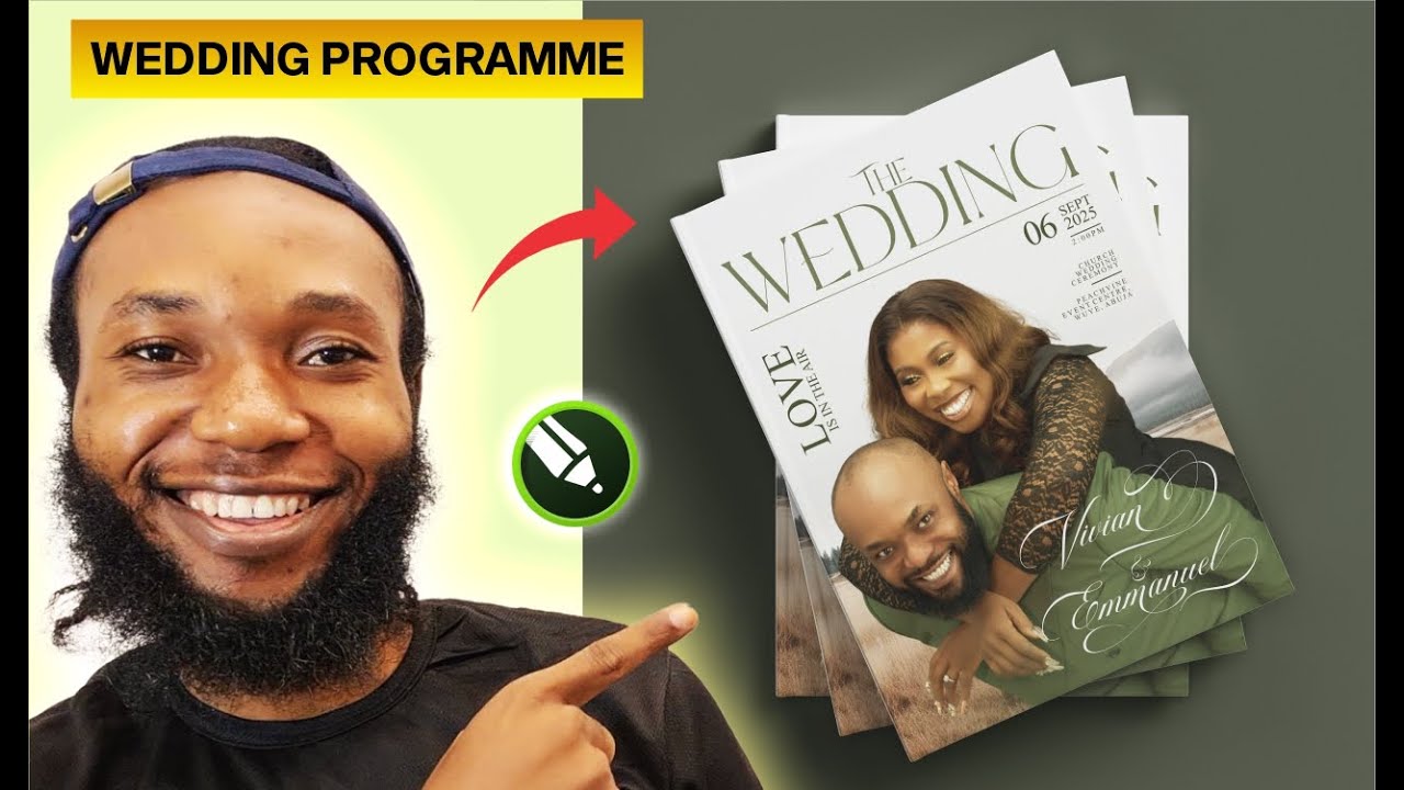 CorelDRAW Tutorial: Stunning Wedding Programme Design for Beginners