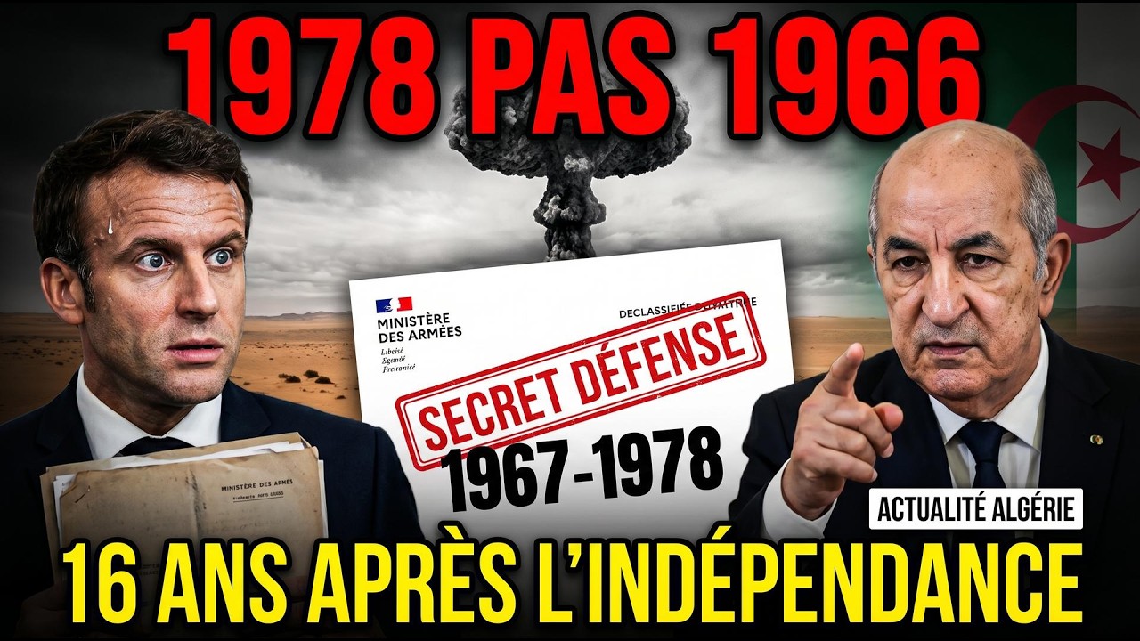 1978, not 1966: French nuclear tests in Algeria lasted 16 years AFTER independence