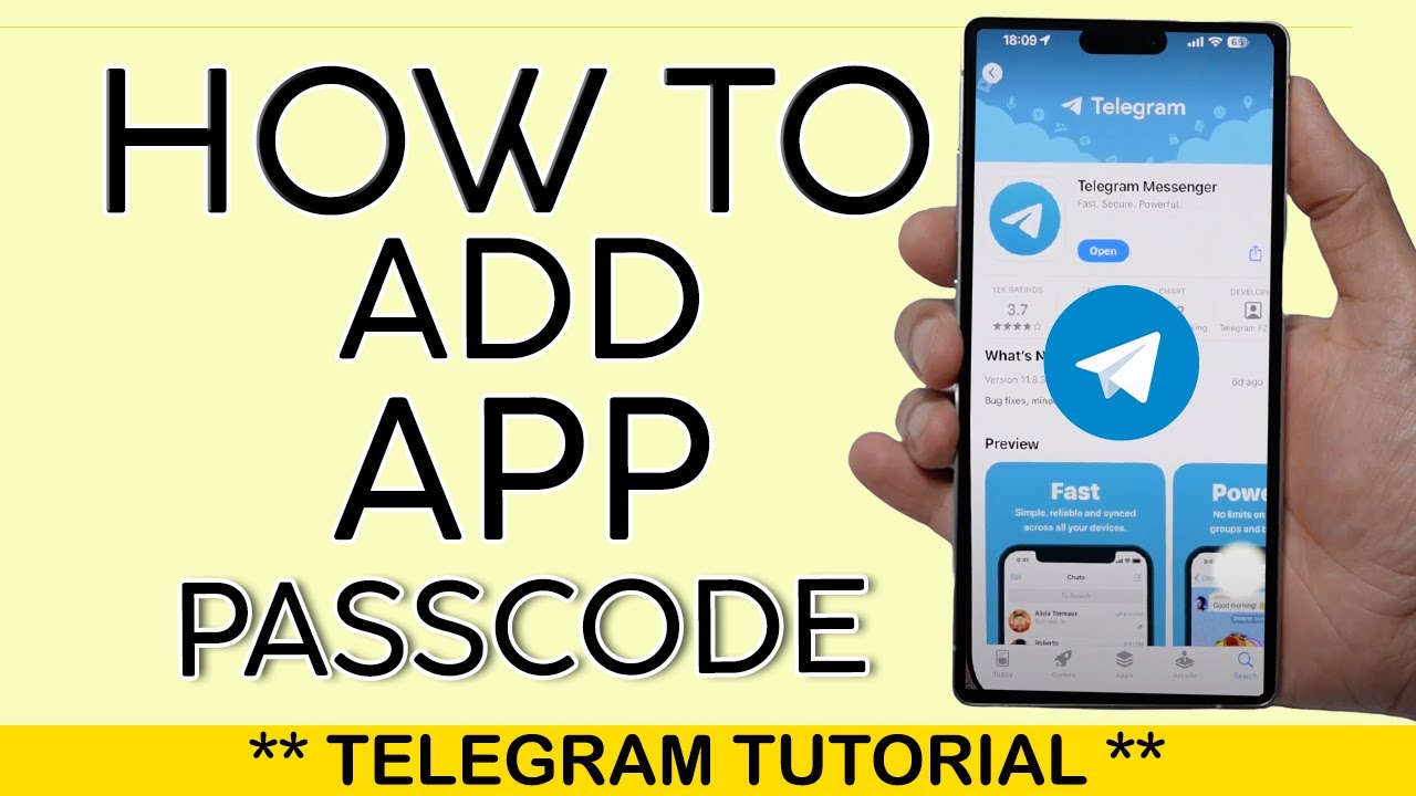 Telegram Passcode Lock | How to Add Passcode to Your Telegram App 2025