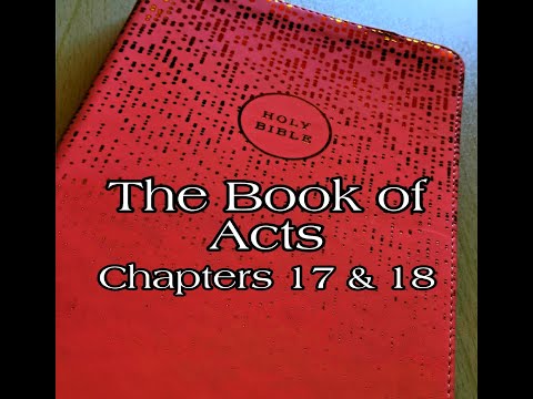 The Bible (NIV) - Acts: 17 & 18