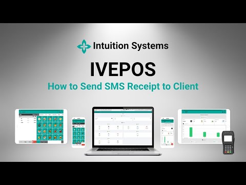 How to Send SMS Receipt to Client- IVEPOS Point of Sale