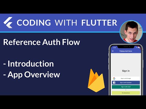 Learn Flutter Firebase Reference Authentication Flow Intro - Mind Luster