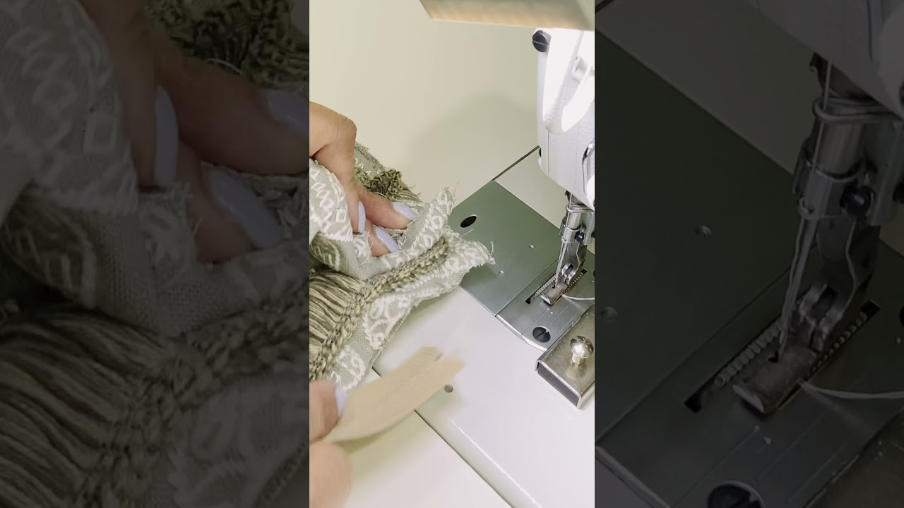 Fringe Pillow tutorial