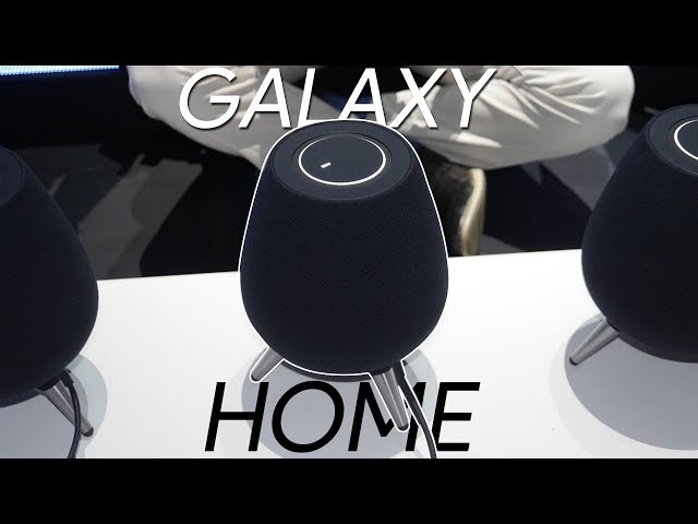 Samsung Galaxy Home Smart Speaker first look preview - PhoneArena