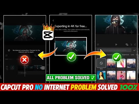 CapCut Pro 14.4.0 Video Export & Template Effect No Internet connection All Problem Solved ????
