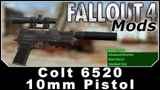 Fallout 4 Mods - Colt 6520 10mm Pistol at Fallout 4 Nexus - Mods and ...