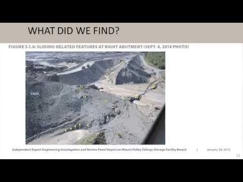 Independent panel review of Mount Polley TSF - Full presentation
