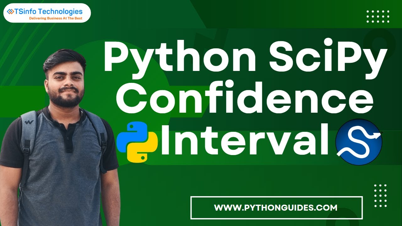What is confidence interval and how to use in Python Scipy | Python Scipy confidence interval