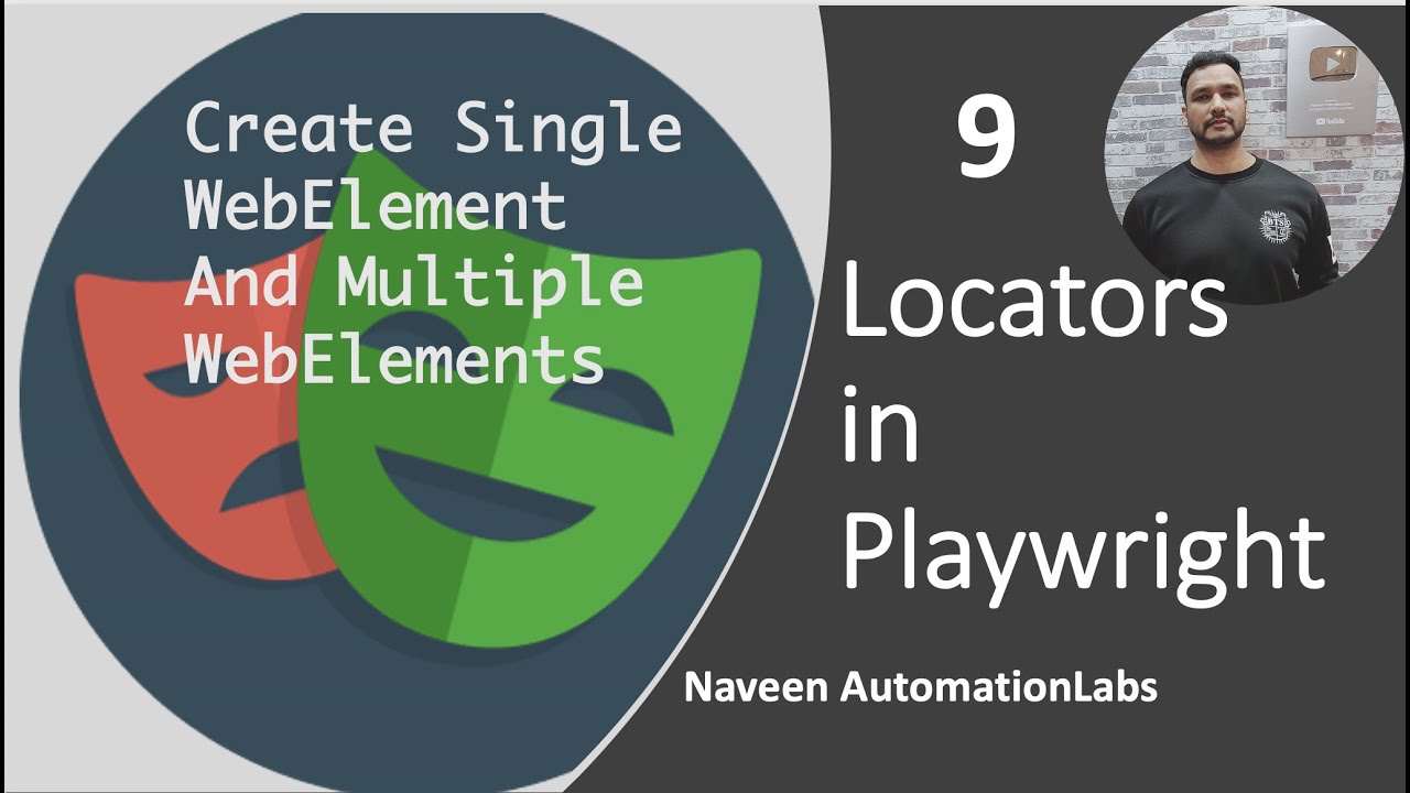 #9 - Create Element and Elelments in Playwright | Locators Concept | Playwright with Java