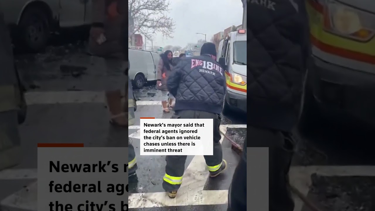 WARNING: STRONG LANGUAGE – ICE pursuit ends in multi car crash in ...