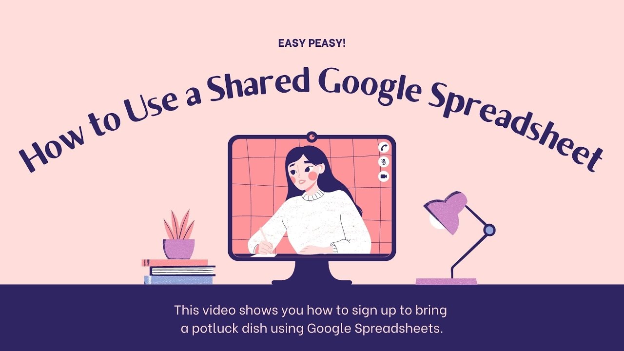How Google Spreadsheets Work for Potluck Signup