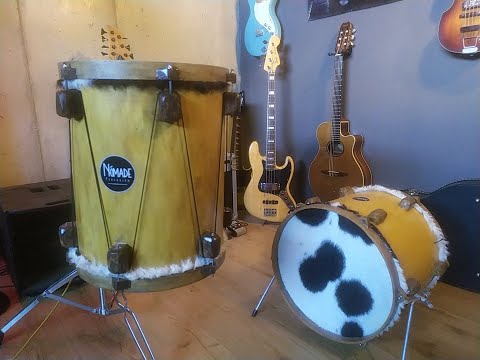 Bombo Leguero new Argentine folk electroacustics drum | Reverb